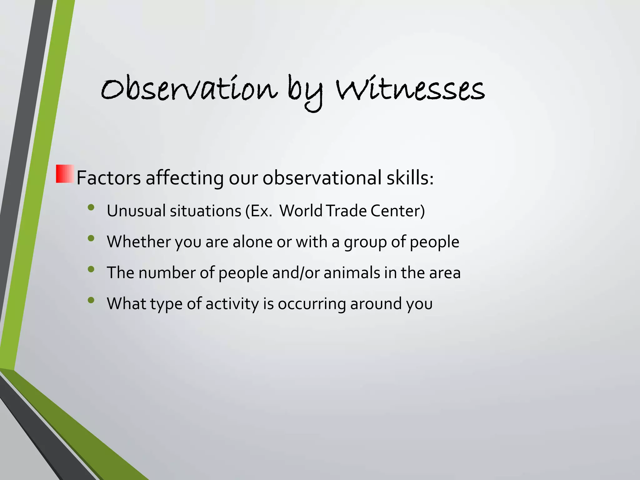 Chapter 1 Observation Skills | PPTX