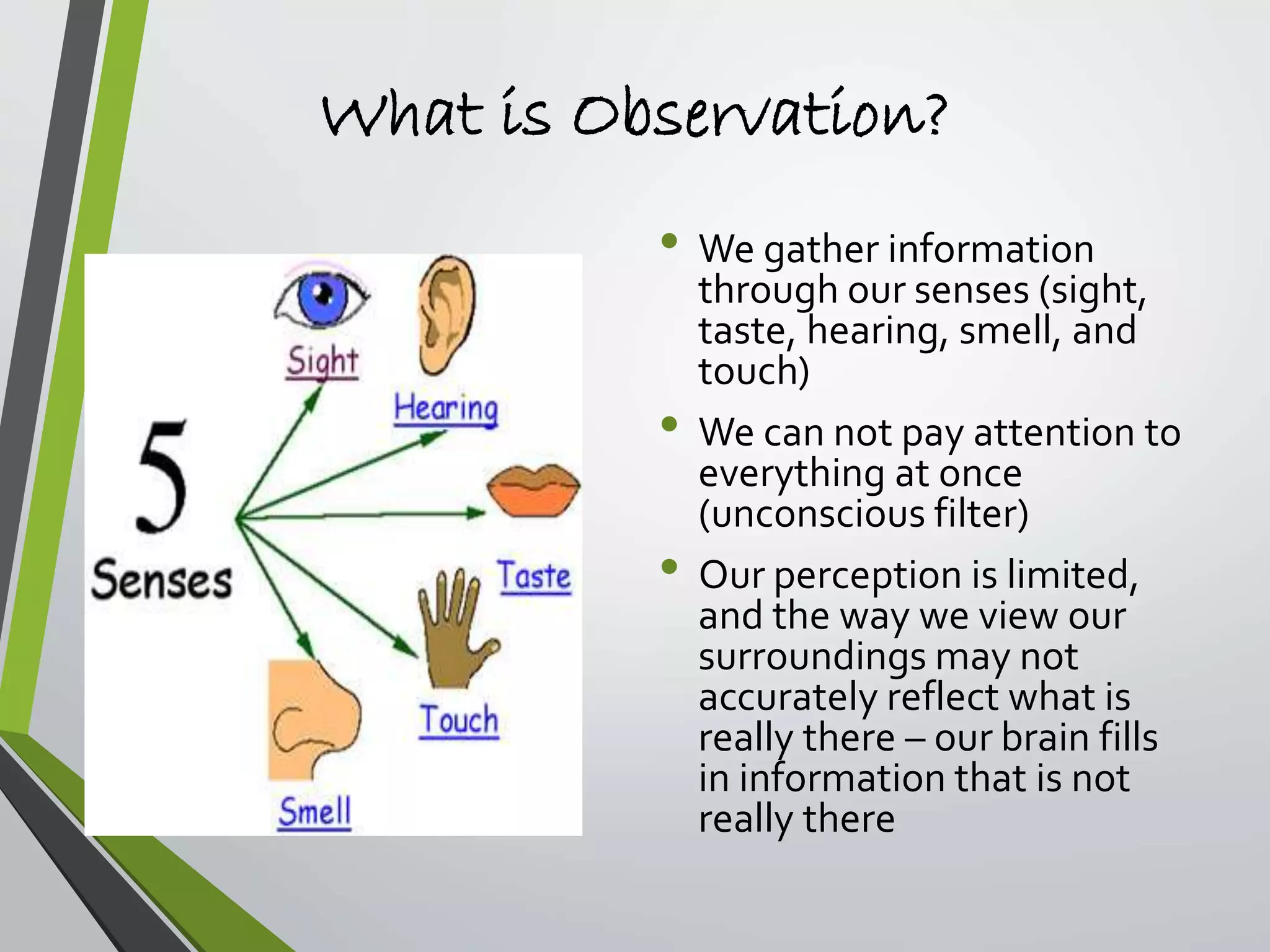 Chapter 1 Observation Skills | PPTX