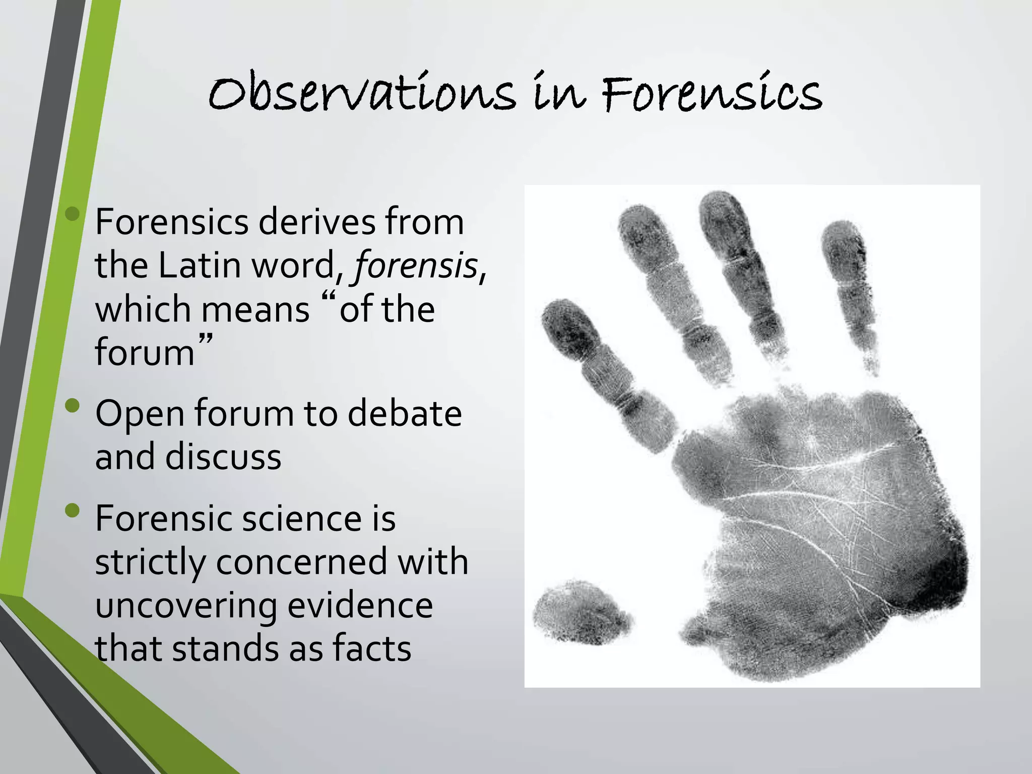 Chapter 1 Observation Skills | PPTX