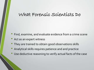 Chapter 1 Observation Skills | PPTX