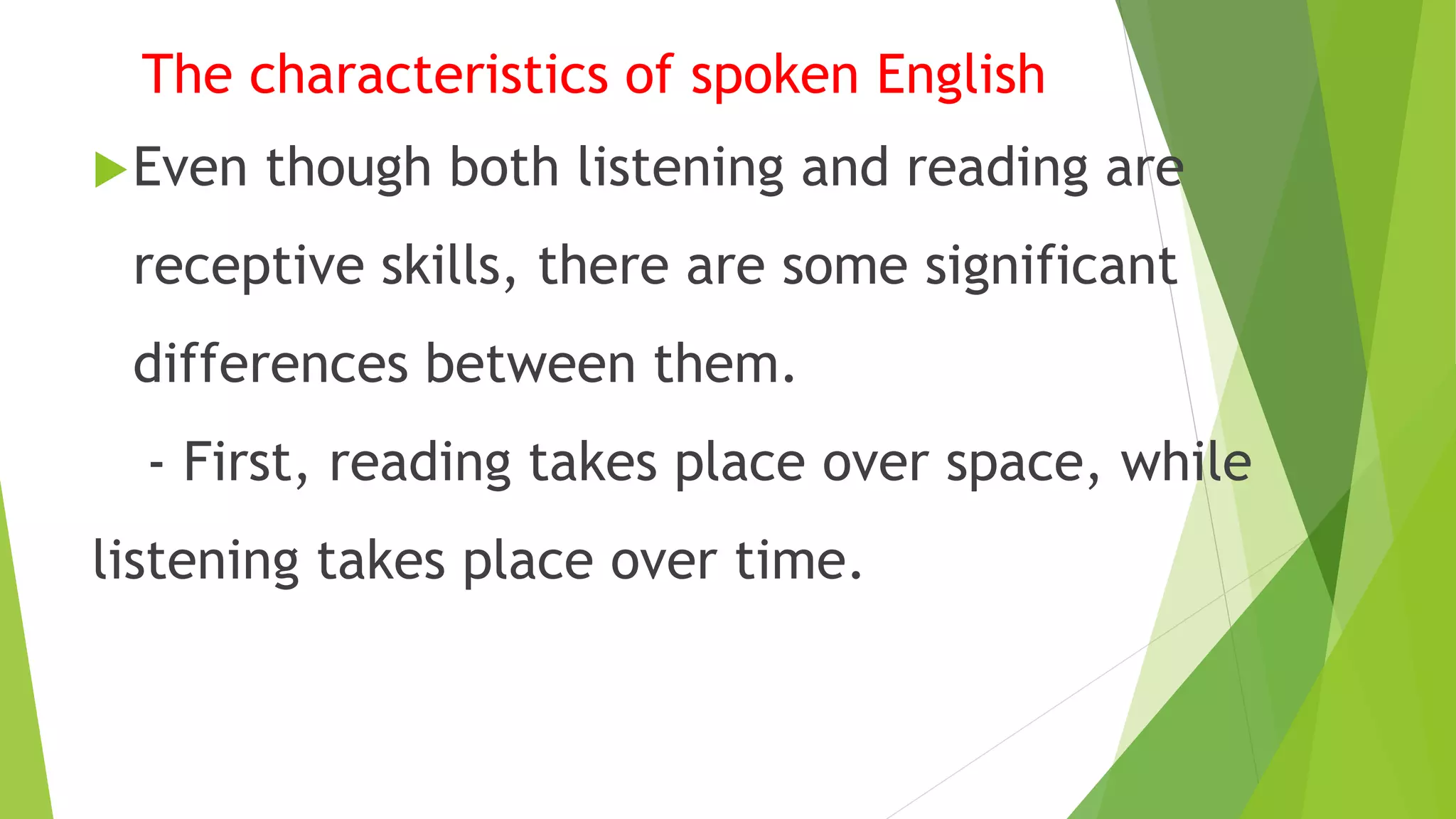 Chapter 1 of how to teach listening | PPTX
