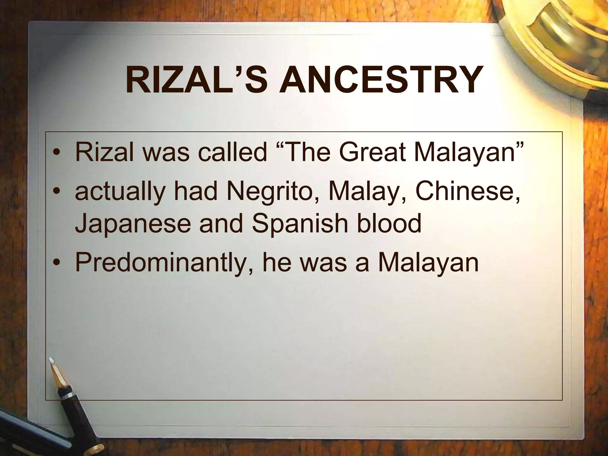 Chapter 1 Rizal | PPTX