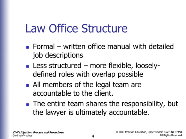 Chapter 1 one paralegal in civil litigation civ lit 2nd | PPTX