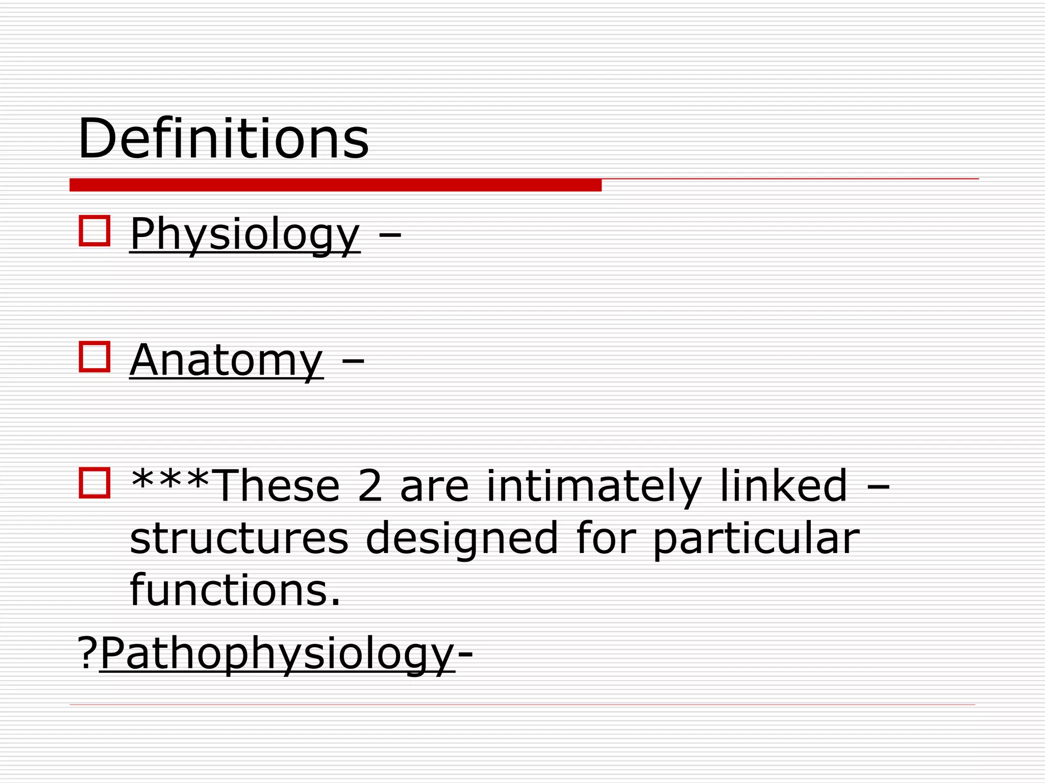 Chapter 1--Organization and General Plan of the Body | PPT