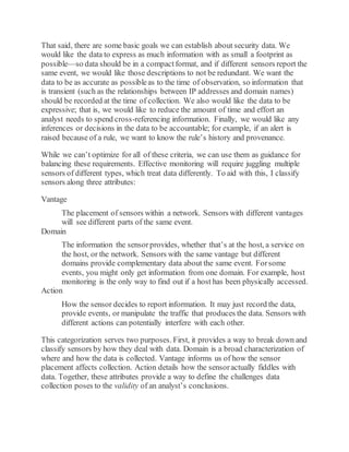 Chapter 1 organizing data vantage domain action and validity | DOCX | Computer Networking ...