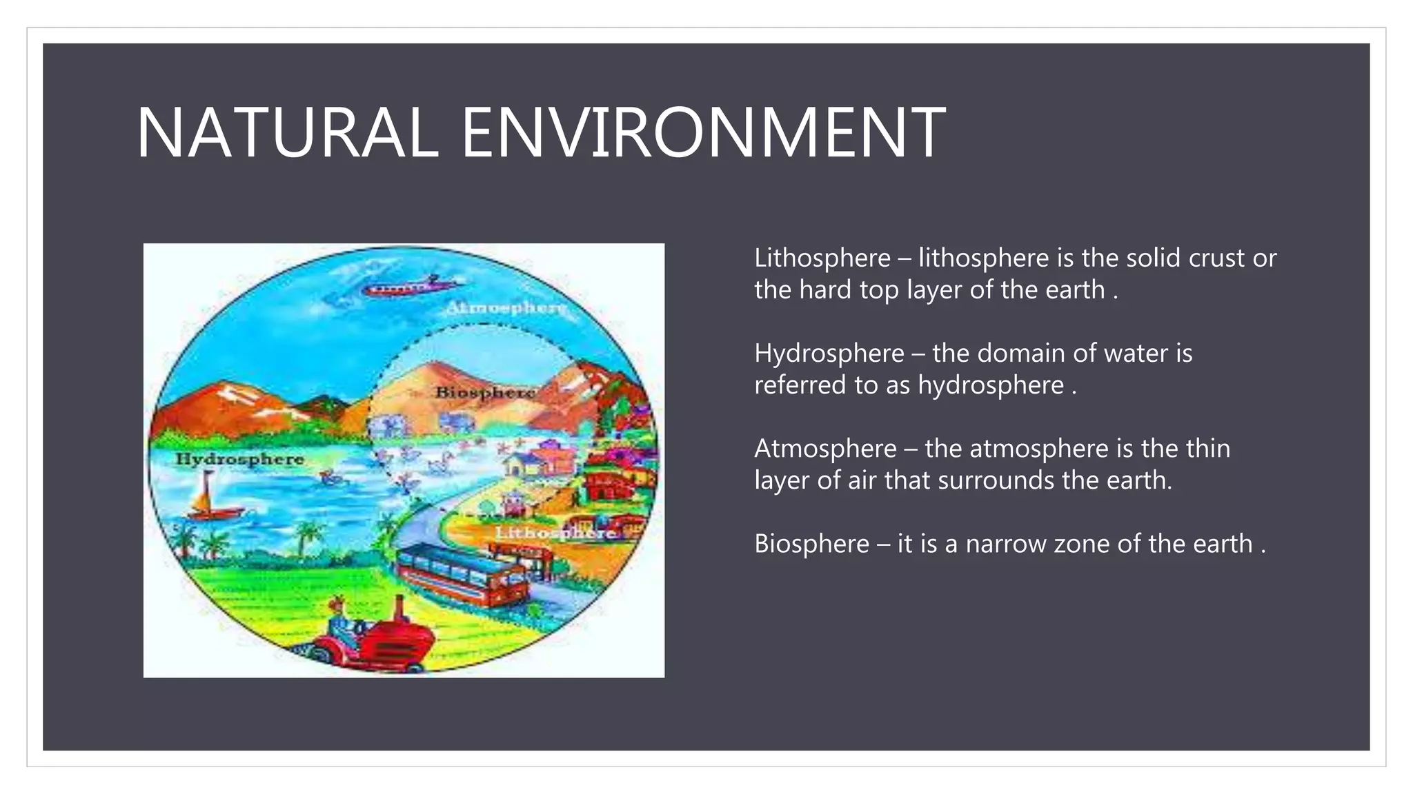 Chapter 1 our environment for class 7 | PPTX