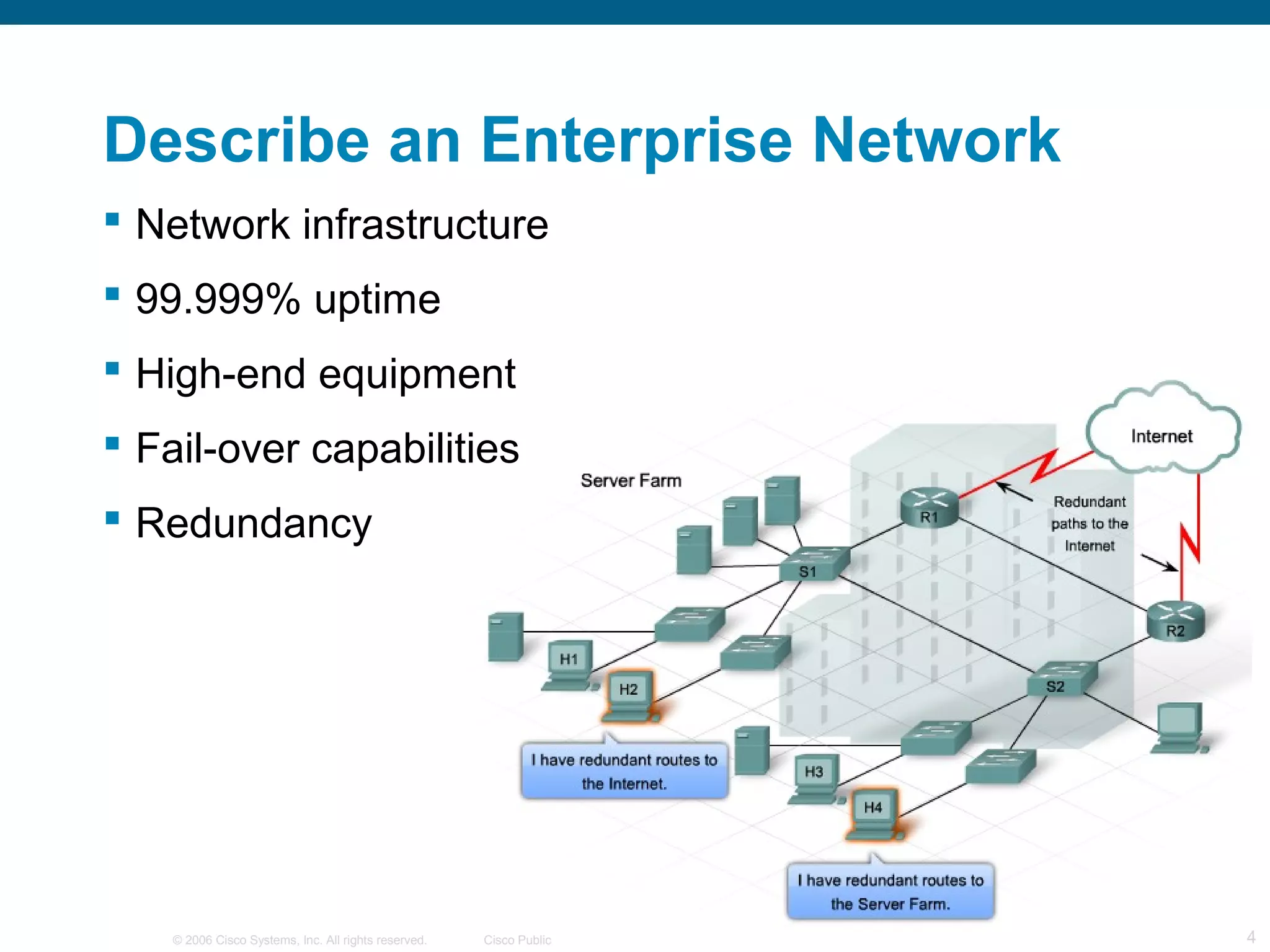 CCNA Discovery 3 - Chapter 1 | PPT | Computer Networking | Computing