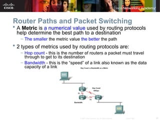 Chapter 1 Overview - Introduction to Routing and Packet Forwarding | PPT