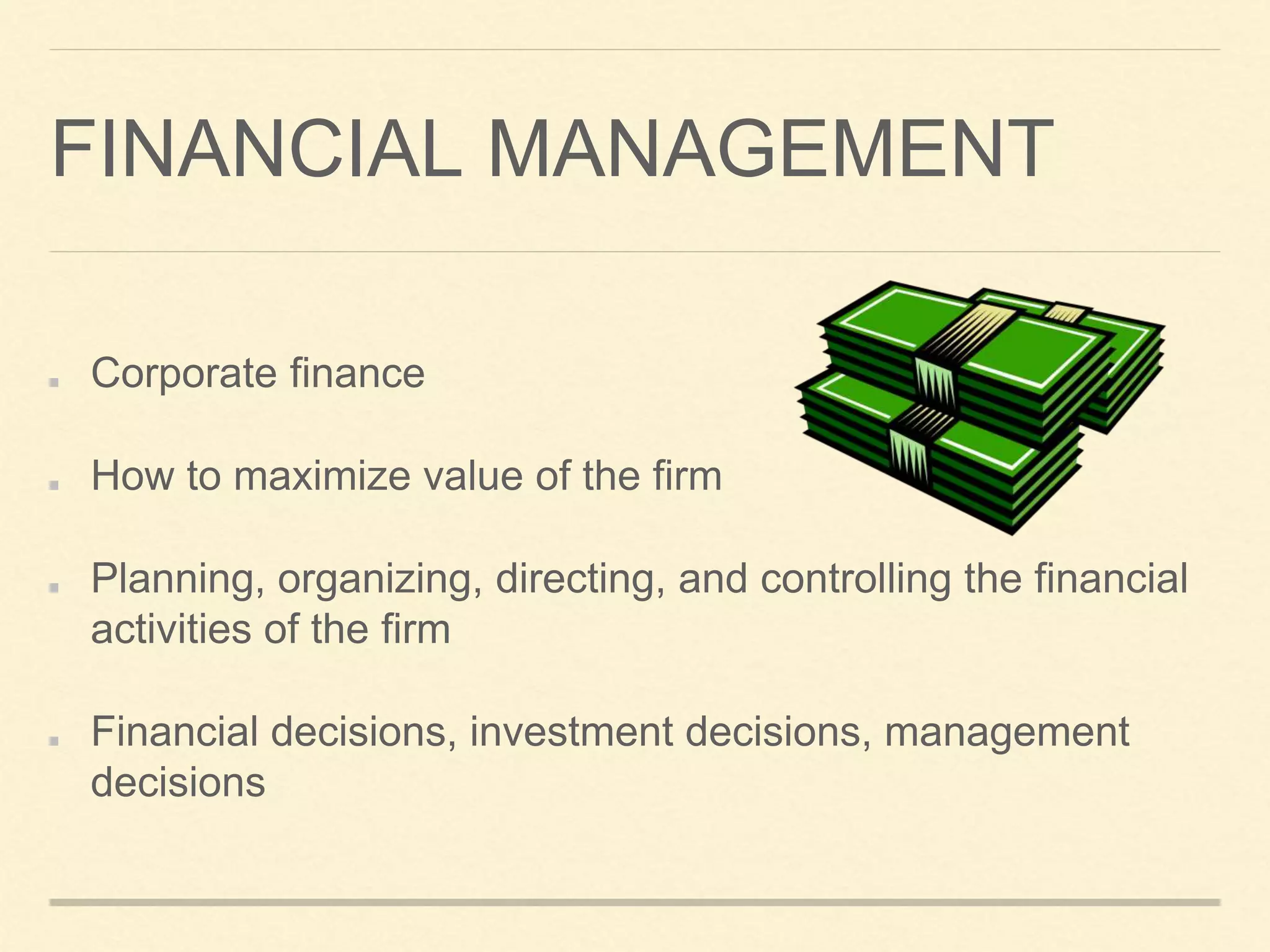 Chapter 1: Overview of Financial Management | PPTX
