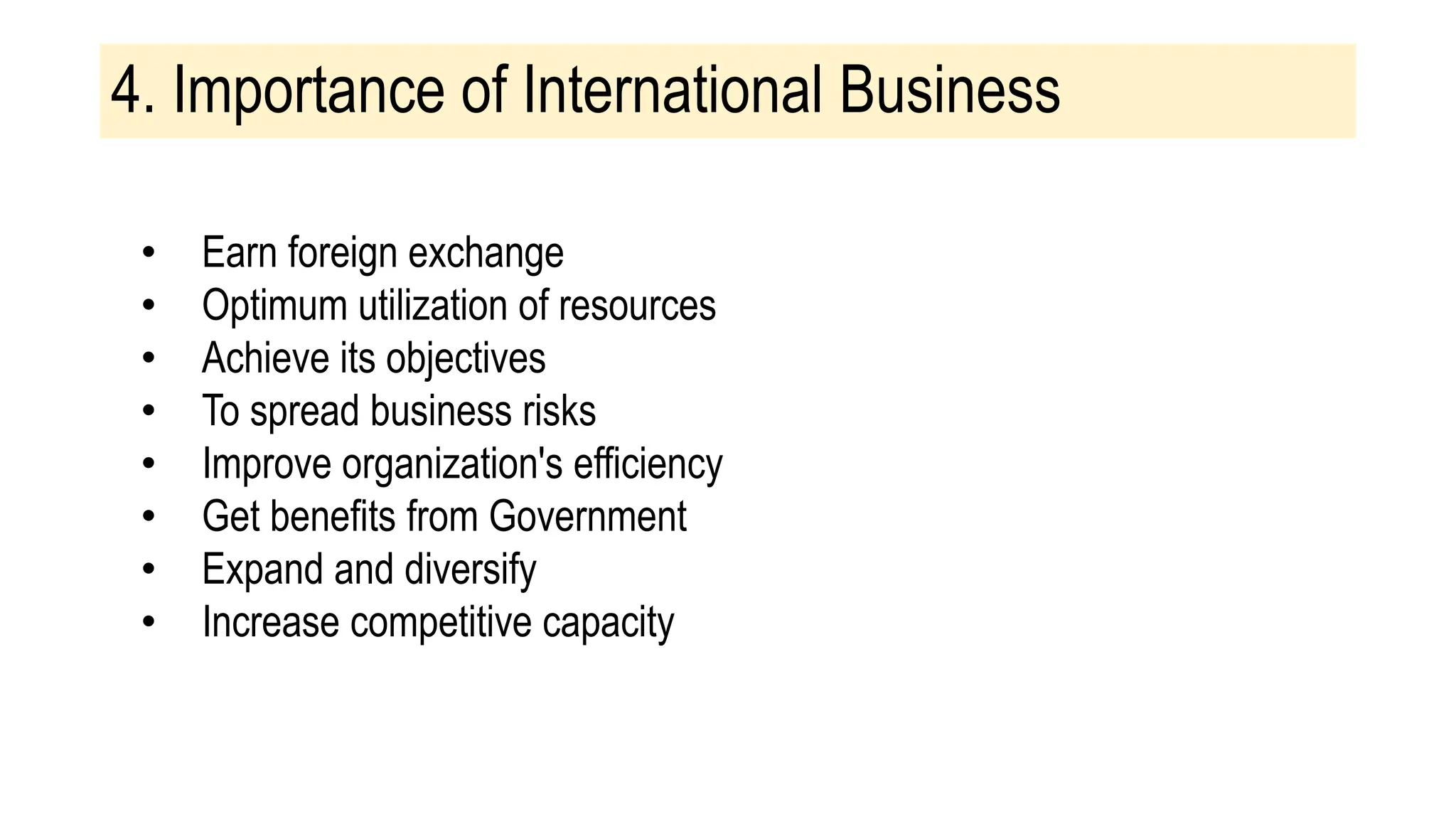 Chapter 1 Overview of International Business.pptx | Business ...