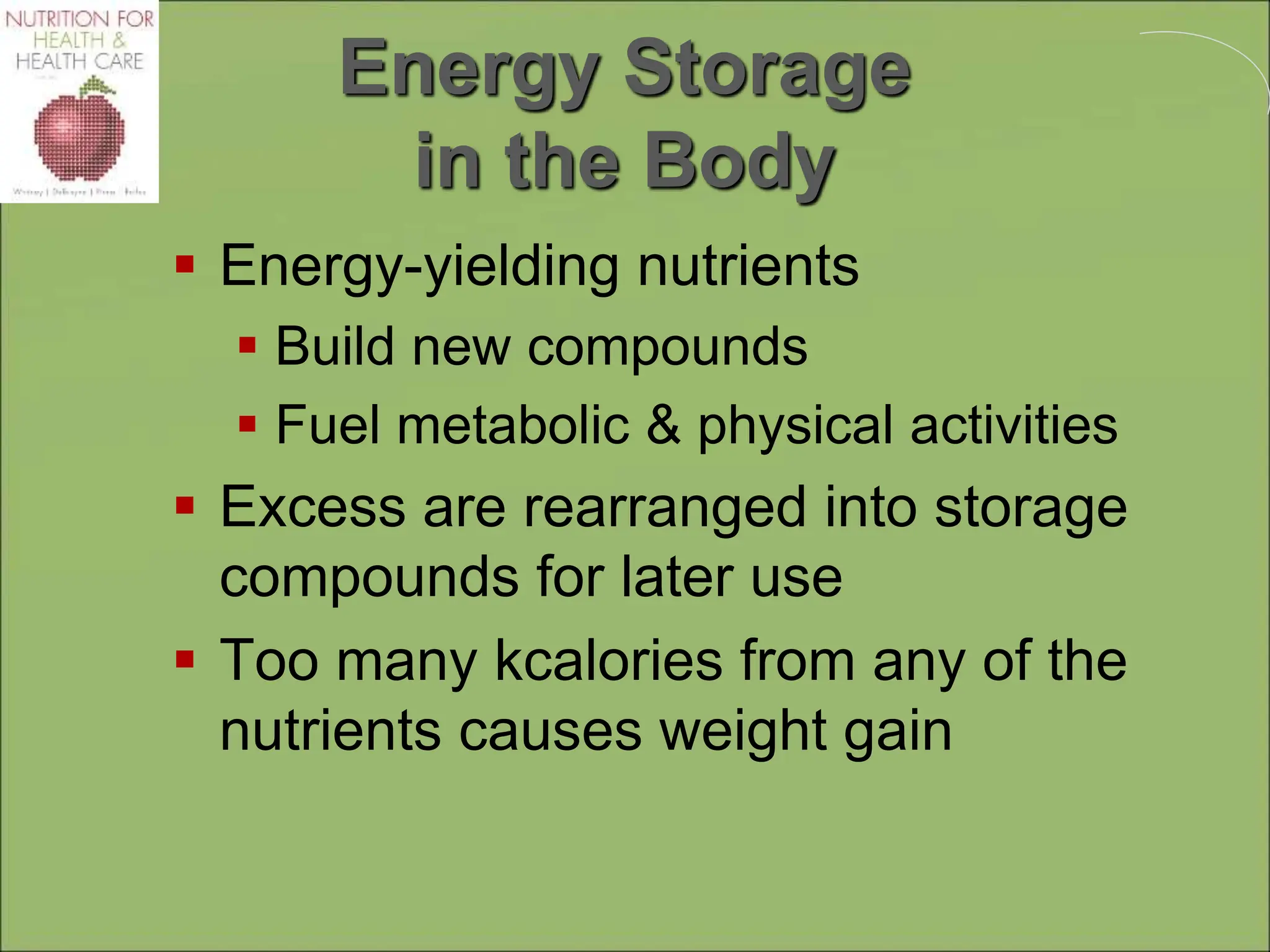 chapter1 Overview of Nutrition and Health.ppt
