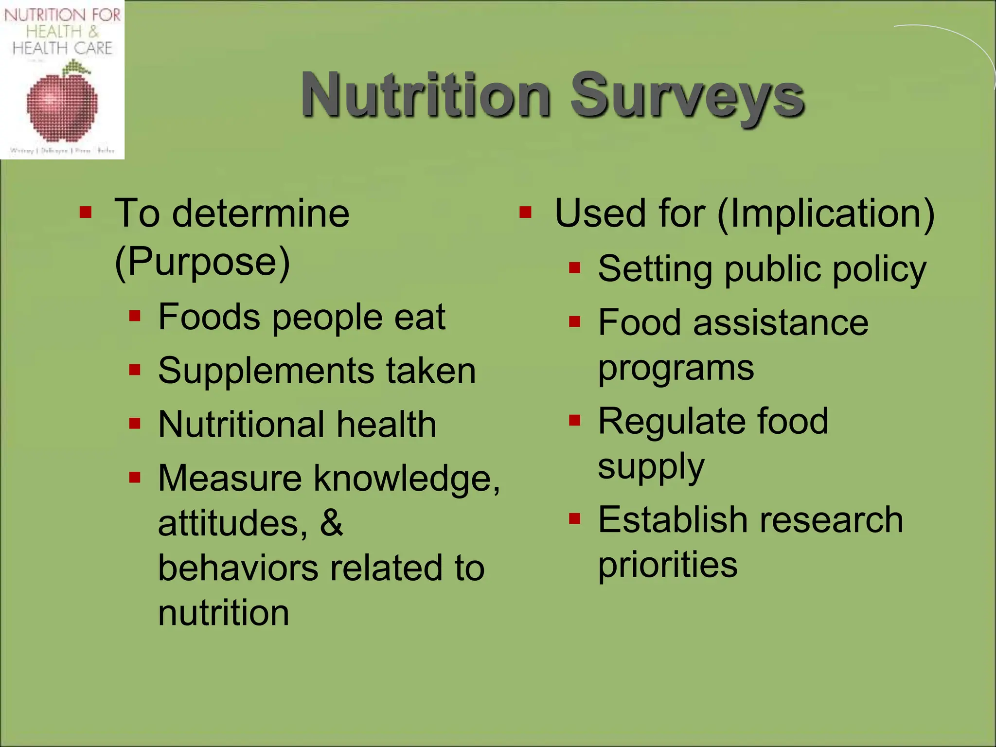 chapter1 Overview of Nutrition and Health.ppt