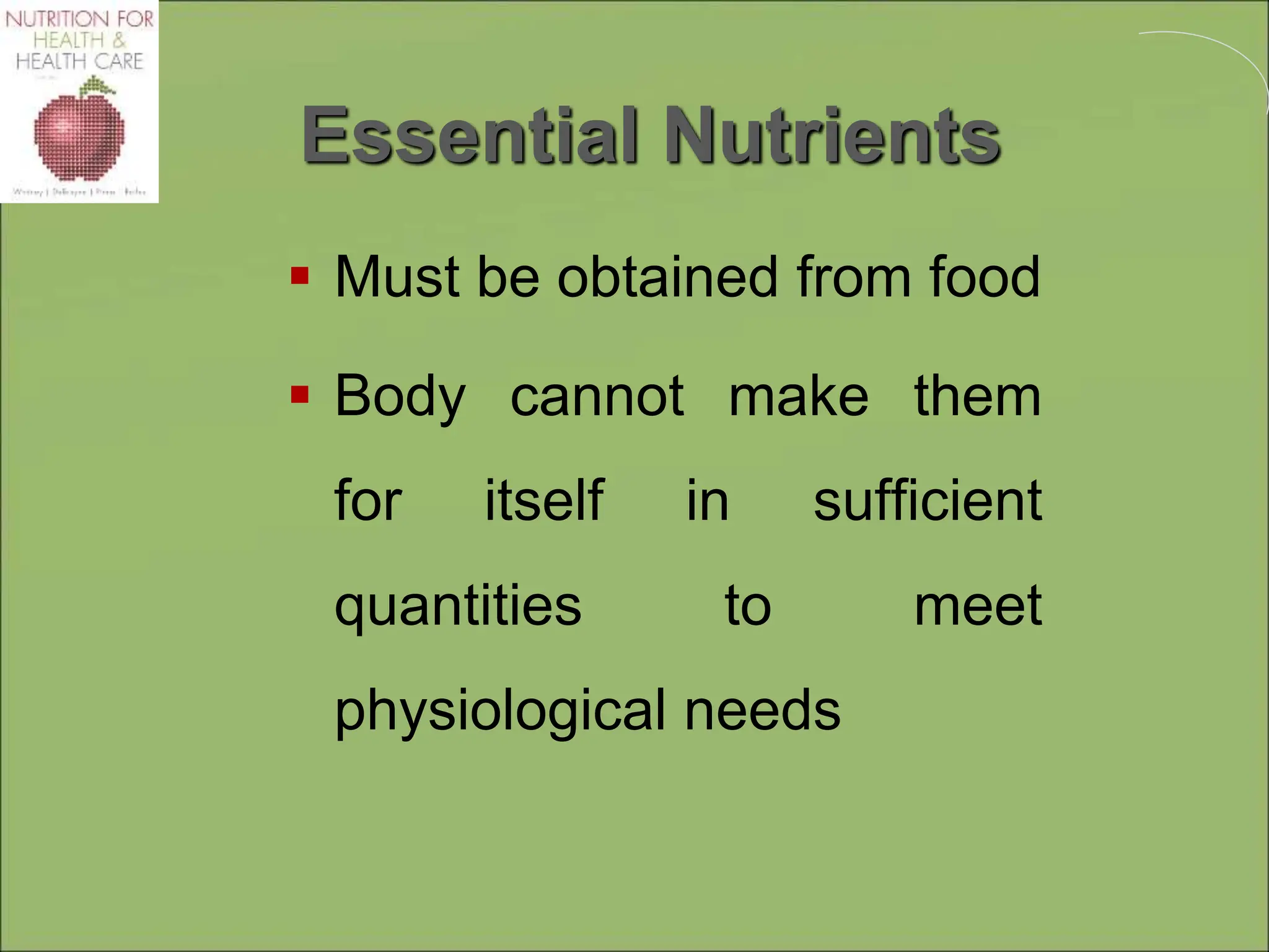 chapter1 Overview of Nutrition and Health.ppt