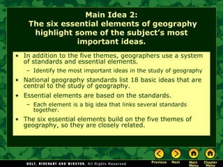 Chapter 1 P.ppt | Geography | Science