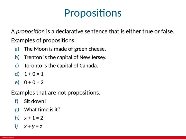 Chapter1 part1 : PROPOSITIONAL LOGIC || DISCRETE MATHEMATICS | PPTX