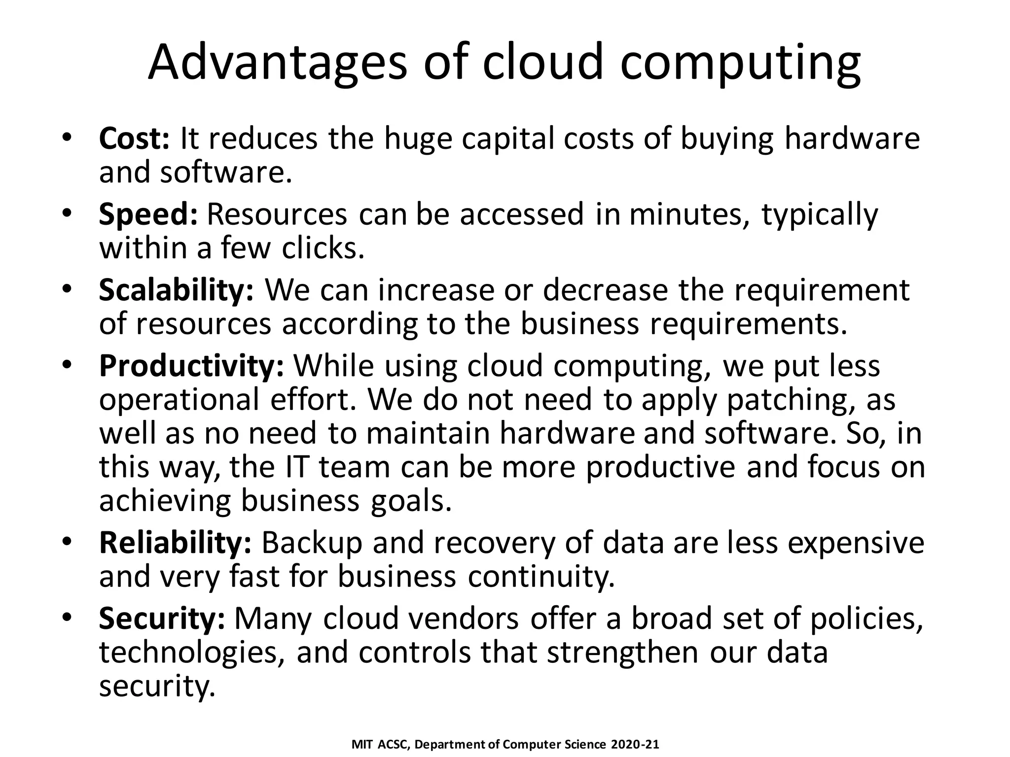 Introduction to Cloud computing | PPT