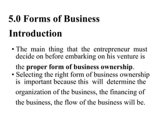 Chapter 1 Part 2 - Introduction to Entrepreneurship | PPTX