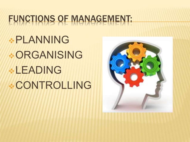 Introduction to Management | PPT