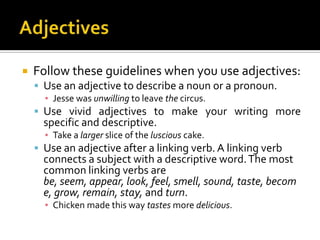 Parts of Speech | PPTX