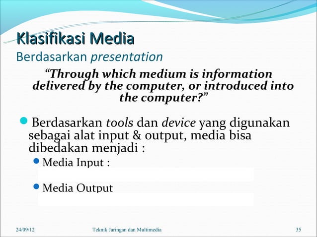 Chapter 1 pengenalan multimedia | PPT