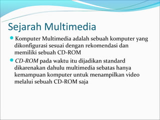 Chapter 1 pengenalan multimedia | PPT
