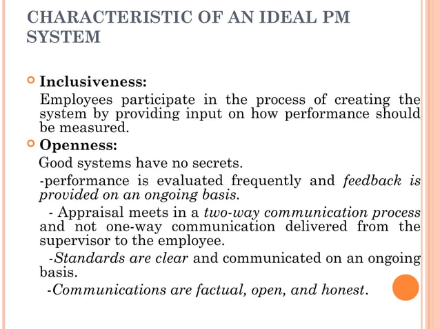 Chapter 1 (performance management and reward systems) 2 | PPT
