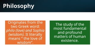 Chapter 1 Philosophical View of the Self.pptx