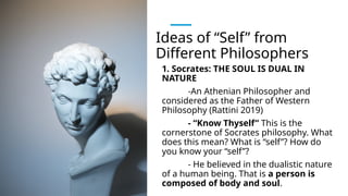 Chapter 1 Philosophical View of the Self.pptx