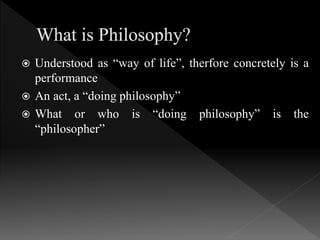 Chapter 1 philosophy | PPTX