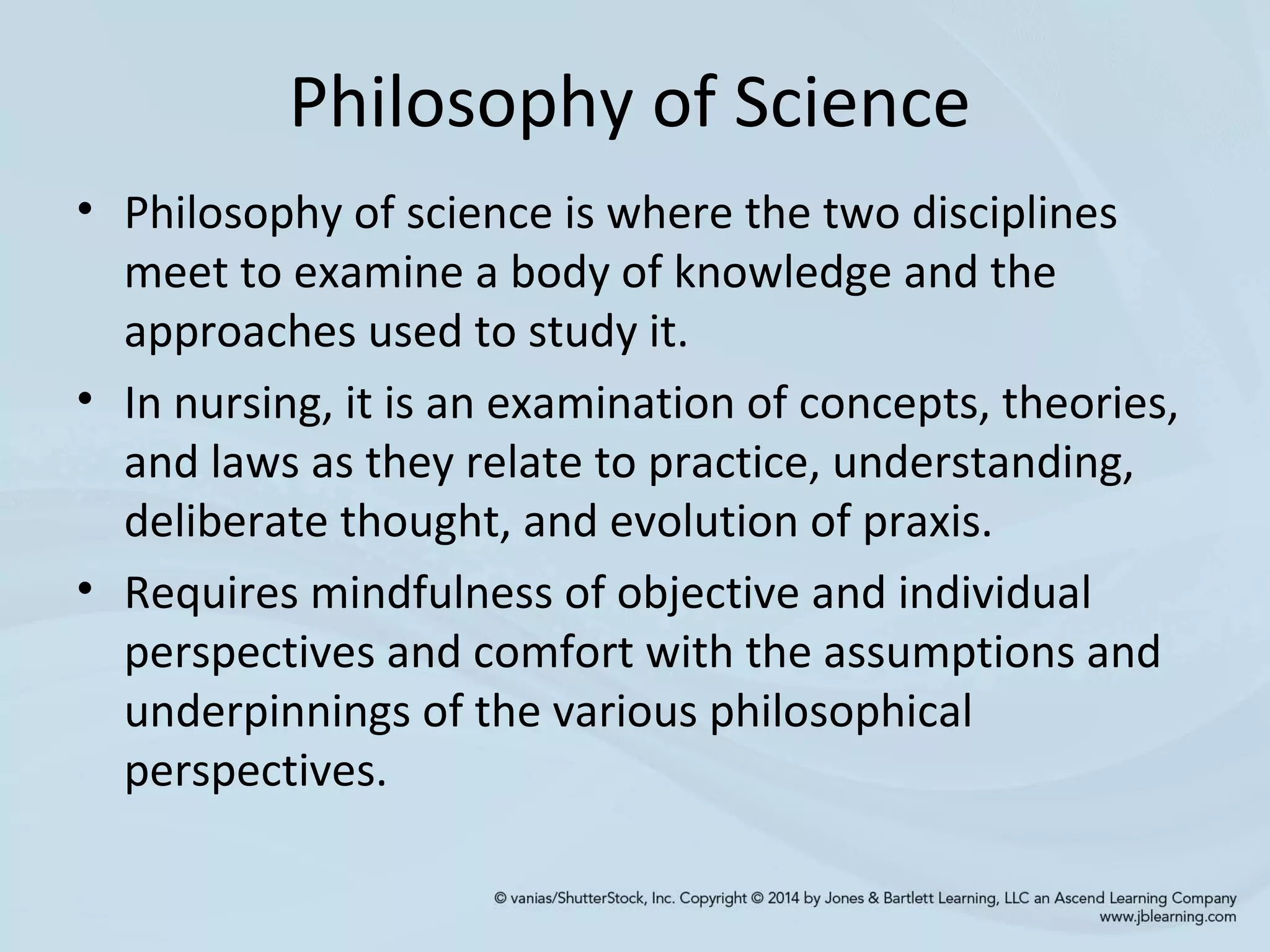 Chapter 1 philosophy of science | PPT