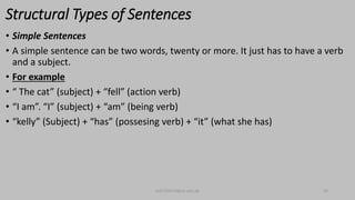 Chapter 1 phrase, clause and sentence structure | PPTX