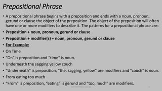 Chapter 1 phrase, clause and sentence structure | PPTX