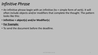 Chapter 1 phrase, clause and sentence structure | PPTX