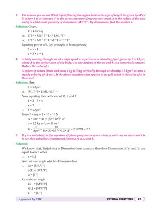 class 11 physical quantities | PDF