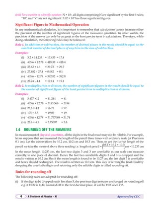class 11 physical quantities | PDF