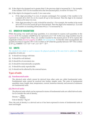 class 11 physical quantities | PDF