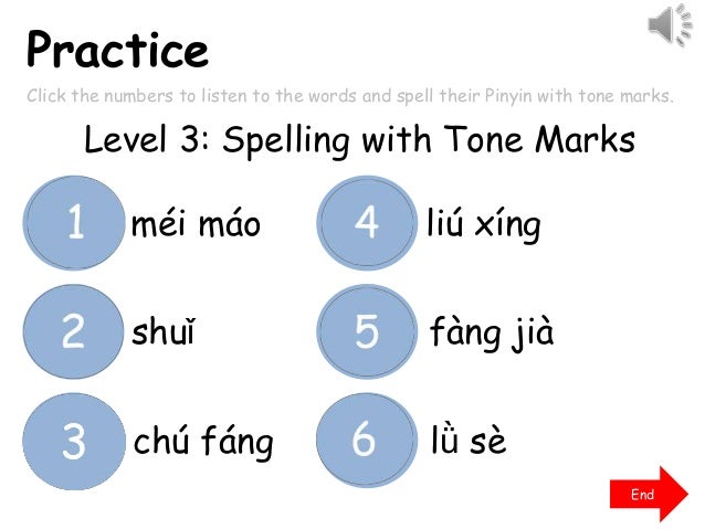 Pinyin & Tones