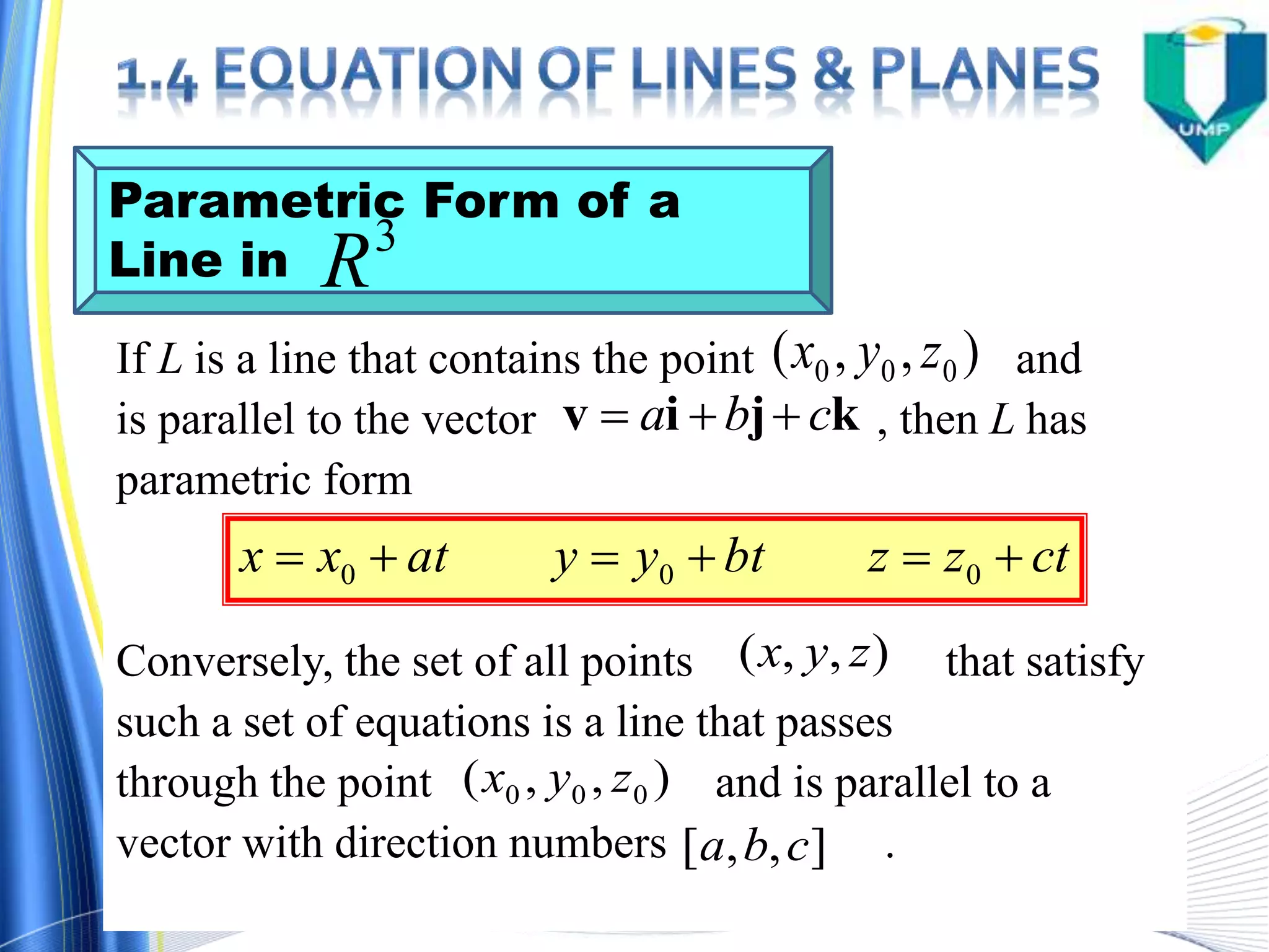 Applied Calculus Chapter 1 polar coordinates and vector | PPTX ...