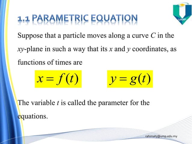 Applied Calculus Chapter 1 polar coordinates and vector | PPTX ...
