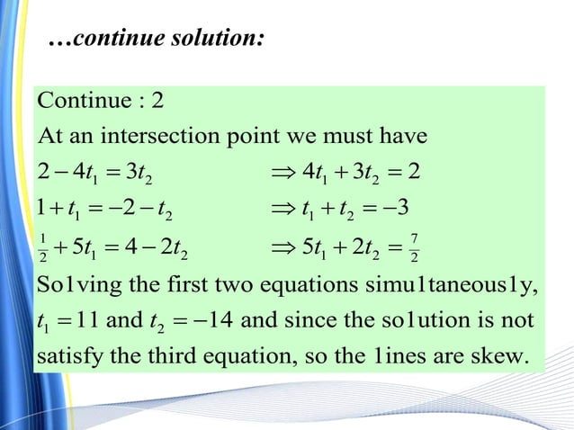 Applied Calculus Chapter 1 polar coordinates and vector | PPTX ...