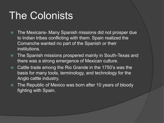 Texas Chapter 1 powerpoint | PPTX