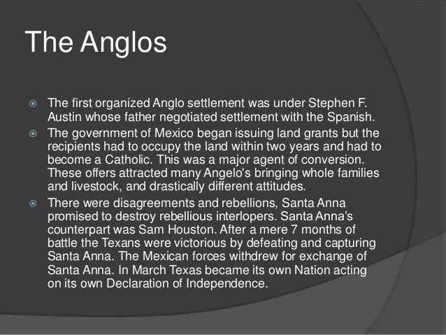 Texas Chapter 1 powerpoint