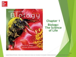 Chapter 1: Biology - The Science of Life | PPTX