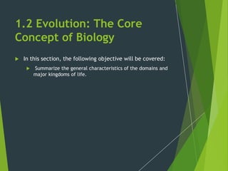 Chapter 1: Biology - The Science of Life | PPTX
