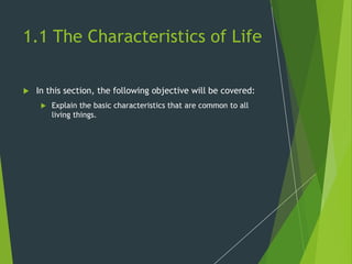 Chapter 1: Biology - The Science of Life | PPTX
