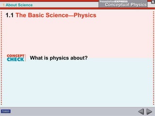 Chapter 1 Introduction to Science- Physics | PPTX