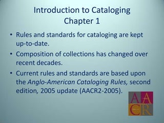 School Library Cataloging Basics | PPTX