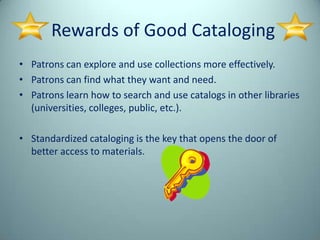 School Library Cataloging Basics | PPTX