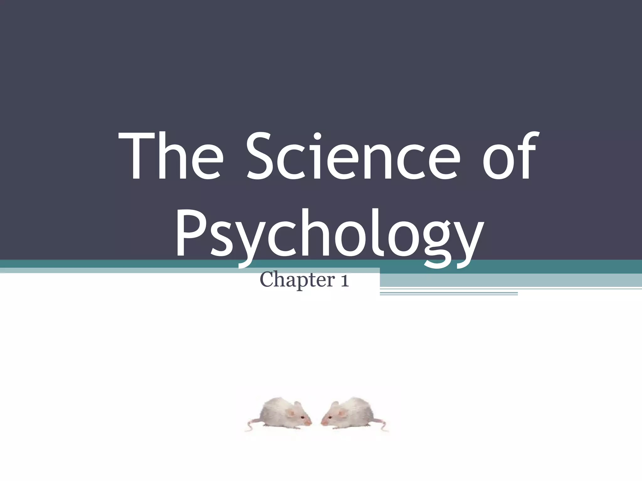 Chapter1pps what is psychology , perspectives | PPT