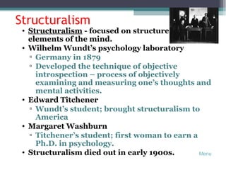 Chapter1pps what is psychology , perspectives | PPT